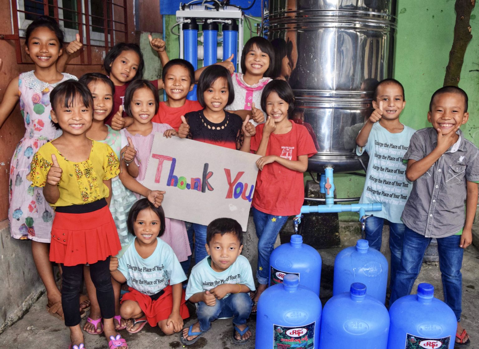 Myanmar Community Water Filtration - Lift Up
